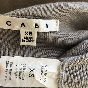 CAbi | Sweaters | Cabi Gray Cardigan Sweater | Poshmark